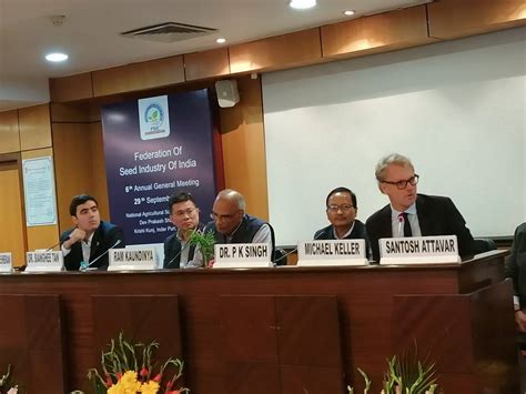 “seed Is The Basis Of Agriculture ” Dr Himanshu Pathak Dg Of Icar At