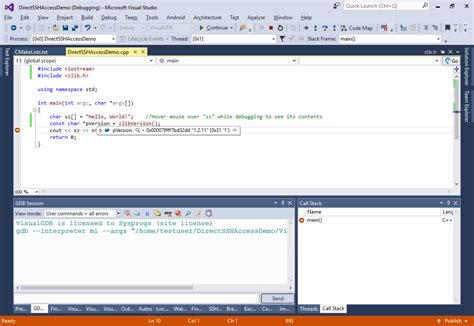 使用win VS开发调试Linux上的C C 代码 程序员大本营