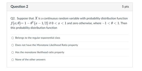 Question Pts Q Suppose That X Is A StudyX