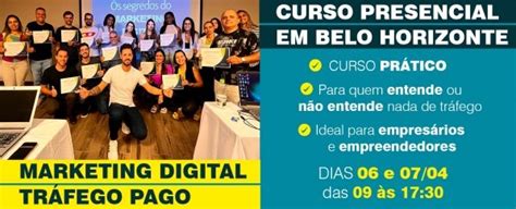 Curso Presencial de Marketing Digital Tráfego Pago em Belo Horizonte Sympla