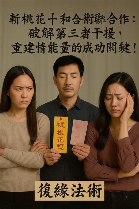 【斬桃花＋和合術】雙法聯手挽回失溫感情！破解第三者干擾，重建真實連結 復緣