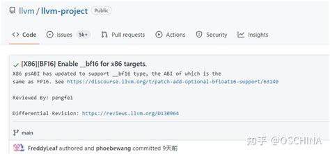 Gcc 和 Llvm 已支持 X86 Bfloat16 类型 知乎