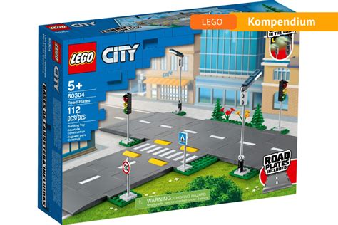 LEGO 60304 City - Płyty drogowe (Road Plates)