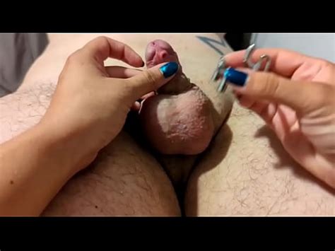 Femdom Chastity Cage Taking Off Putting On Demonstration Miss Raven