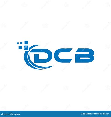 Dcb Letter Logo Design On White Background Dcb Creative Initials
