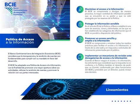 BCIE Se Coloca A La Vanguardia En Materia De Transparencia Y Acceso A