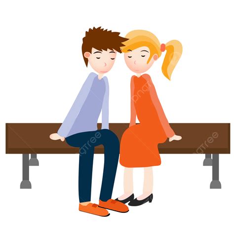 Cartoon Couple Decoration Material Pattern Couple Decoration Cartoon