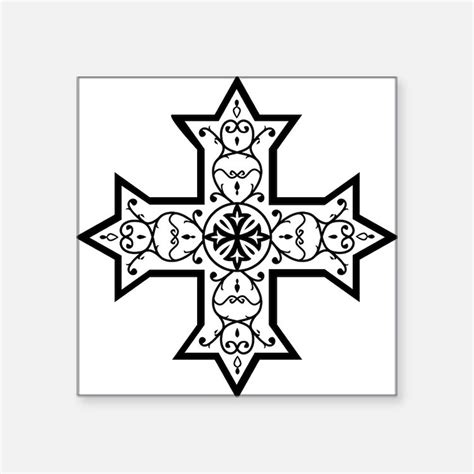 Coptic Cross Bumper Stickers Car Stickers Decals And More