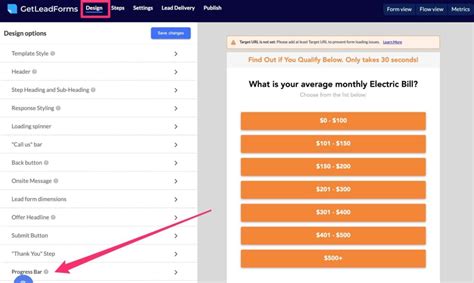 Create Multi Step Form With Progress Bar Without Code