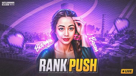 Rank Push Hoga Kya Daily Custom Room Bgmi Girlgamer Yt