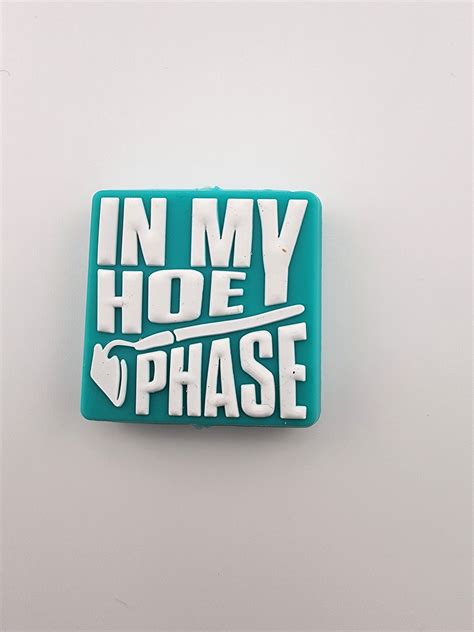 In My Hoe Phase Custom Silicone Focal Bead Naughty Beads Daisyland And Co