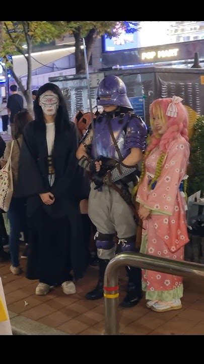 지금~ 뭐가 지나갔냐~~ Halloween Cosplay 할로윈 코스프레 홍대 Seoul Shorts Youtube