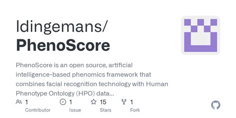 Github Ldingemansphenoscore Phenoscore Is An Open Source