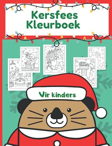 Kersfees Kleurboek Vir Kinders Die Uiteindelike Kersfees Kleur Boek