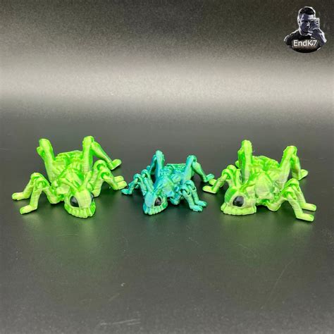 Tiny Grasshopper Articulated No Supports Print In Place Flexi