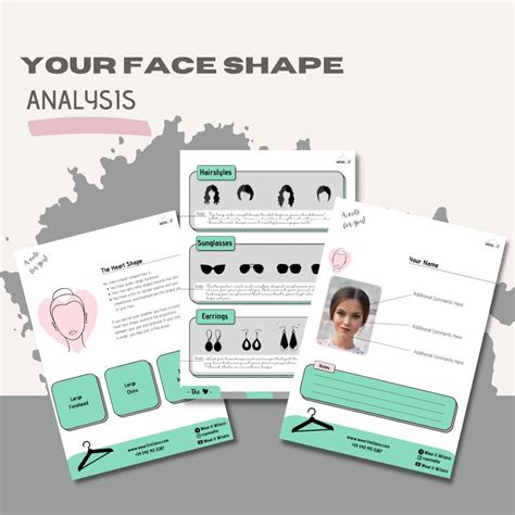 Buy Your Face Shape Analysis Face Type Guide To Hairstyles Sunglasses
