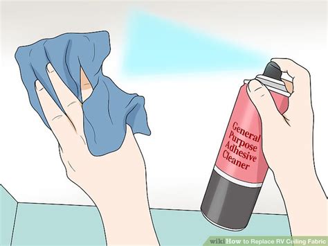 How To Replace RV Ceiling Fabric With Pictures WikiHow