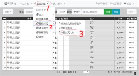 研究生：為研究而生 20181121《中國封泥大系》（全二冊）釋文索引數位化完成