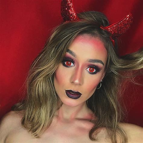 Devil Makeup Look
