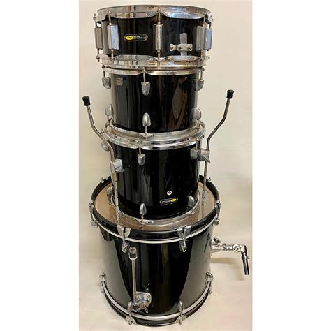 Used Sound Percussion Labs Drumkit Drum Kit Black Musicians Friend
