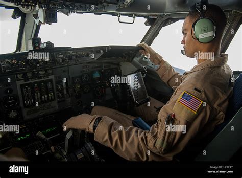 Us Air Force 1st Lt Seth Woolcott A Copilot For The E 3 Sentry Airborne Warning And Control
