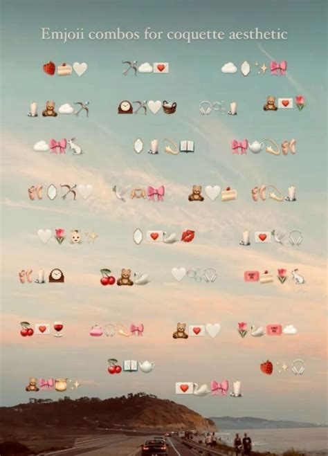 Coquette Emoji Combo 🍓💌 ️ In 2024 Instagram Ideeën Instagram Projecten