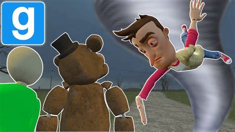 Saving Ob And Spy From The Texas Tornado Funny Garrys Mod Gameplay