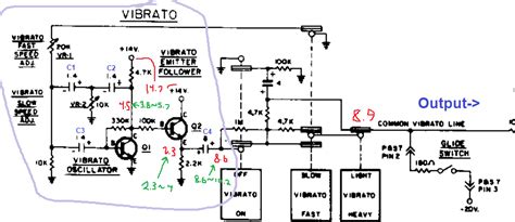 i have two identical circuits only lavender section is relevant one