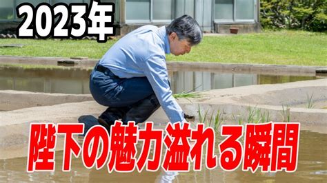 【2023年版】天皇陛下がお田植えをされる様子をご紹介！伝統と誇りが詰まったこの一瞬にかける陛下の魅力【皇室japan】 Youtube