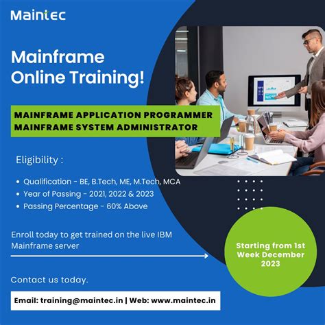 Mainframe Mainframeonlinetraining Mainframetraining Ibmmainframe Maintec Maintec