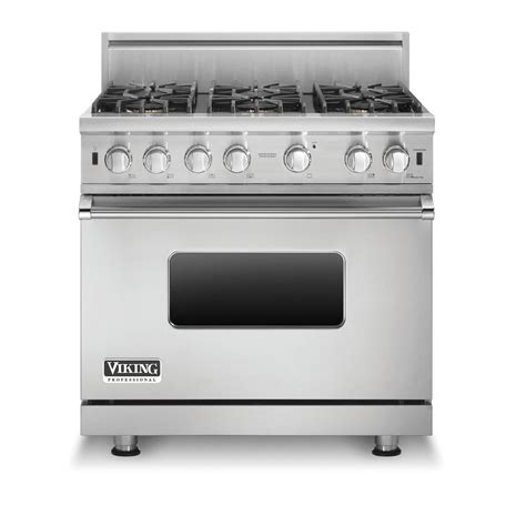 Viking Professional 5 Series 36 Inch 6 Burner Propane Gas Range