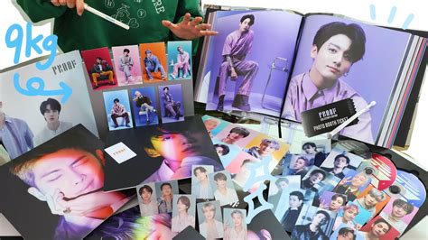 1개에 9kg인 앨범이 나왔다 가격은 30만원😱 Bts Proof 콜렉터 에디션 언박싱 Bts Proof Collectors Edition Unboxing Youtube