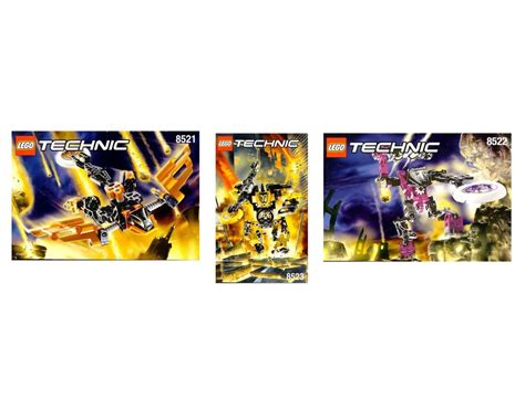 Lego Set C8521 1 Dynamo 8521 8522 8523 2000 Technic Throwbot