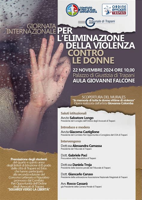 Giornata Contro La Violenza Sulle Donne Le Iniziative A Trapani