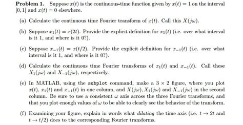 Solved Problem Suppose R T Is The Continuous Time Chegg