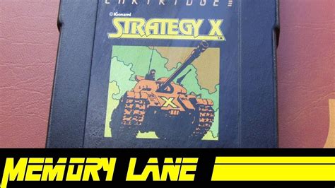 Strategy X For Atari 2600 Memory Lane Youtube