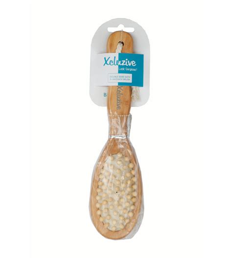 Buy Xcluzive Double Sided Bath And Massage Brush In Multiple Colors