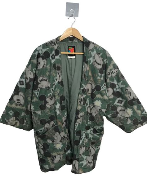 Mickey Mouse Mickey Mouse Unlimited Yoshimura Kimono Full Print Camo