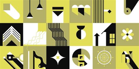 Premium Vector Geometric Shapes And Abstract Forms In Square Print Or