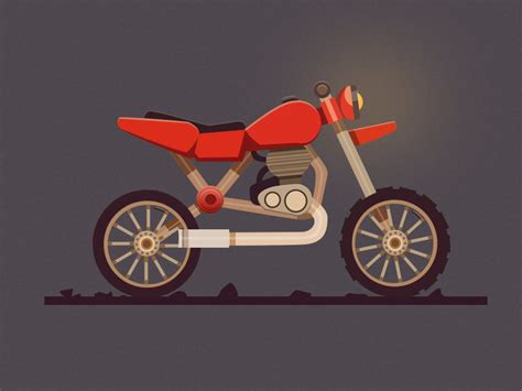 摩托车怎么画简单画法 儿童简笔画摩托车 微信公众号文章