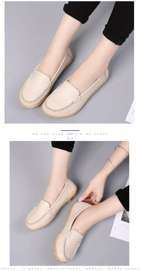 Womens Solid Color Flat Shoes Comfy Round Toe Soft Sole Temu New Zealand
