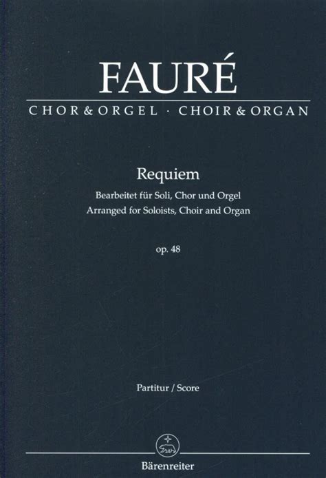 Requiem op 48 von Gabriel Fauré et al im Stretta Noten Shop kaufen