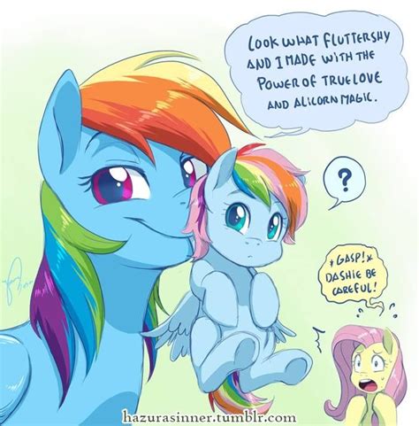 Rainbow Dash This Is Best Way To Carry A Filly Fluttershy Rainbow