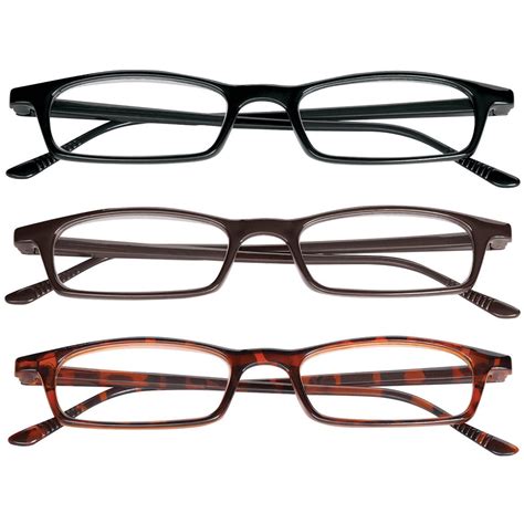 3 Pack Reading Glasses Multi Pack Reading Glasses Easy Comforts
