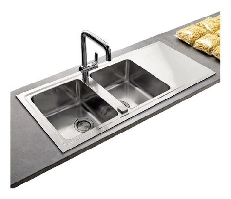VIER INOX LISSE LUISINA FAGOTTO 2 BACS 1 ÉGOUTTOIR INOX Comparer les