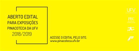 Pinacoteca da UFV lança edital de exposições Pinacoteca