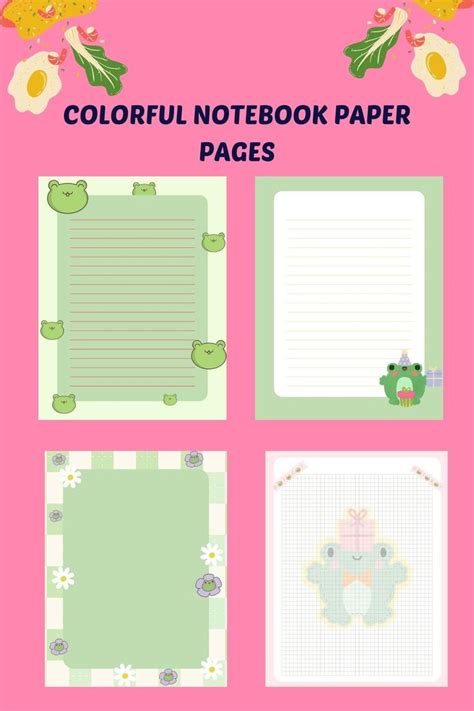 Printable Lined Notes Template