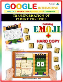 EMOJI Transformations Of Parent Functions Distance Learning TpT
