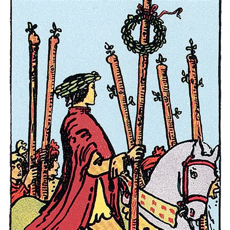 Карта дня шестерка жезлов таро