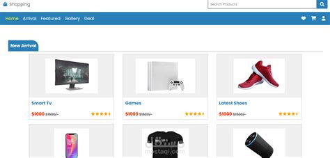 Simple E Commerce Project مستقل